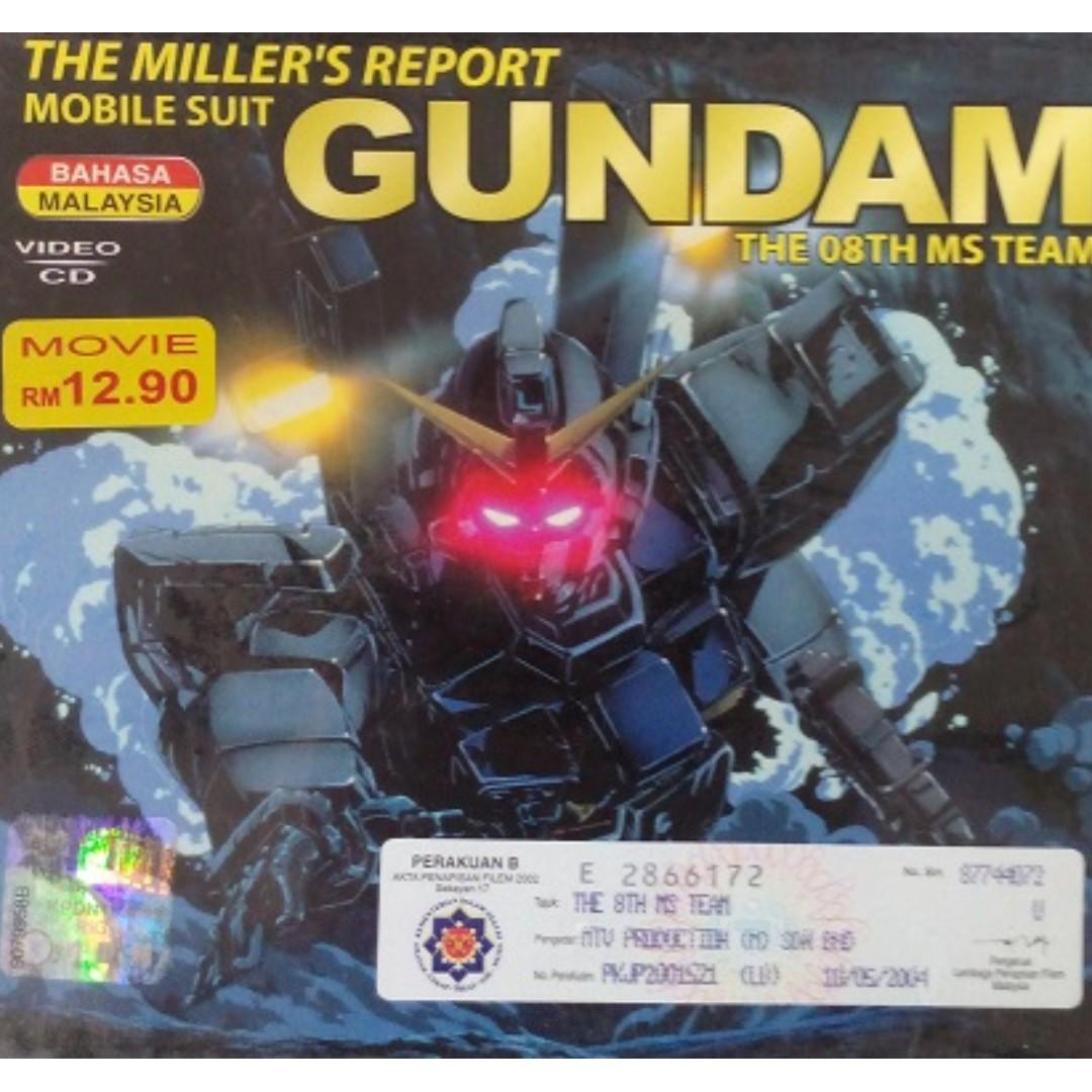 Gundam The 8th MS Team VCD, Hobbies & Toys, Music & Media, CDs & DVDs on Carousell