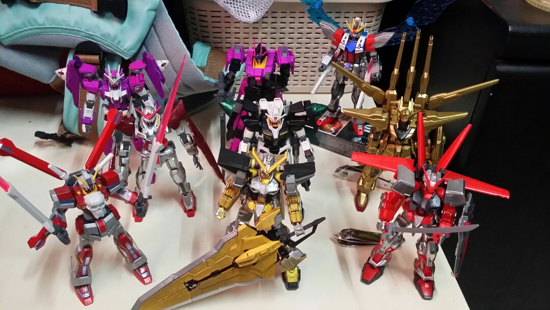 Hg Gundam painting, Hobbies & Toys, Toys & Games on Carousell
