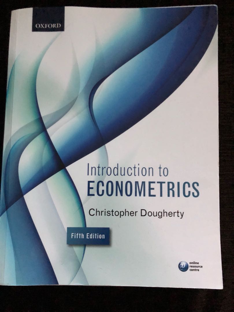 Introduction To Econometrics By Christopher Dougherty Computers And Tech Office And Business