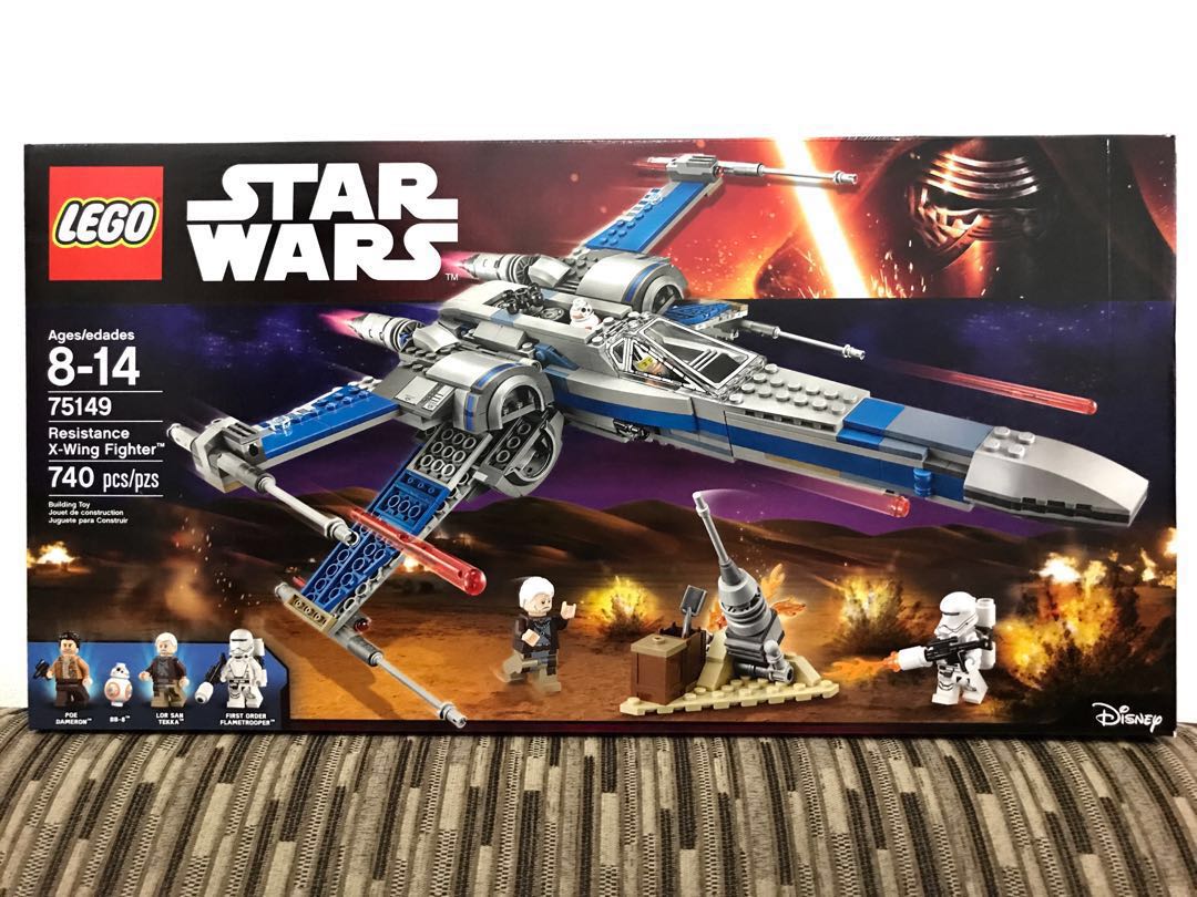 LEGO 75149 Resistance X-Wing Fighter, Hobbies & Toys, Toys & Games on ...