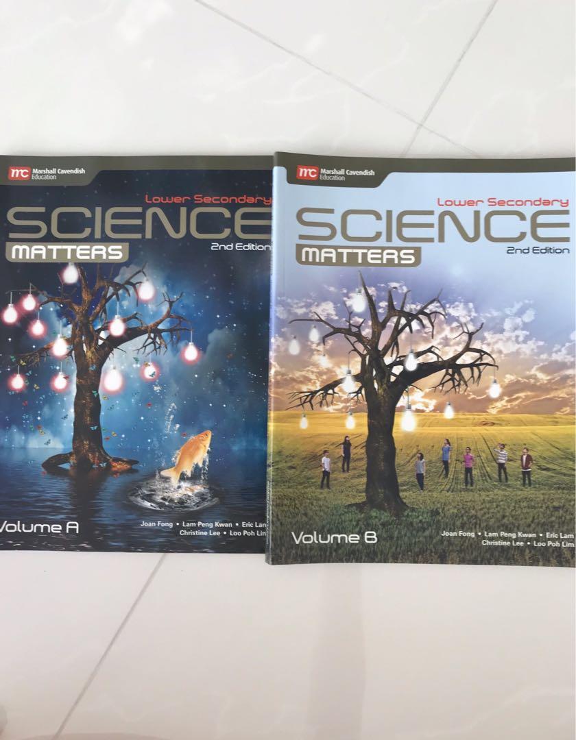 Lower Secondary Science Matters Textbook, Hobbies & Toys, Books ...