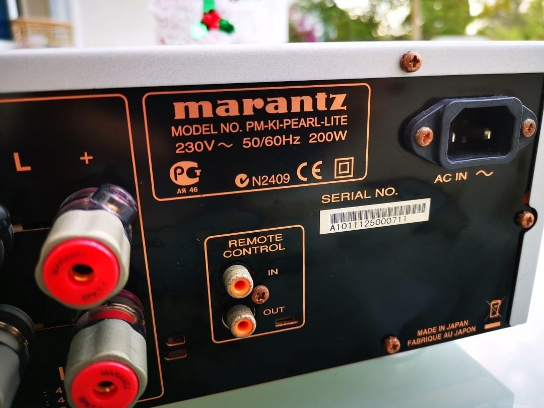 Marantz KI Pearl Lite Integrated Amplifier, Audio, Other Audio ...