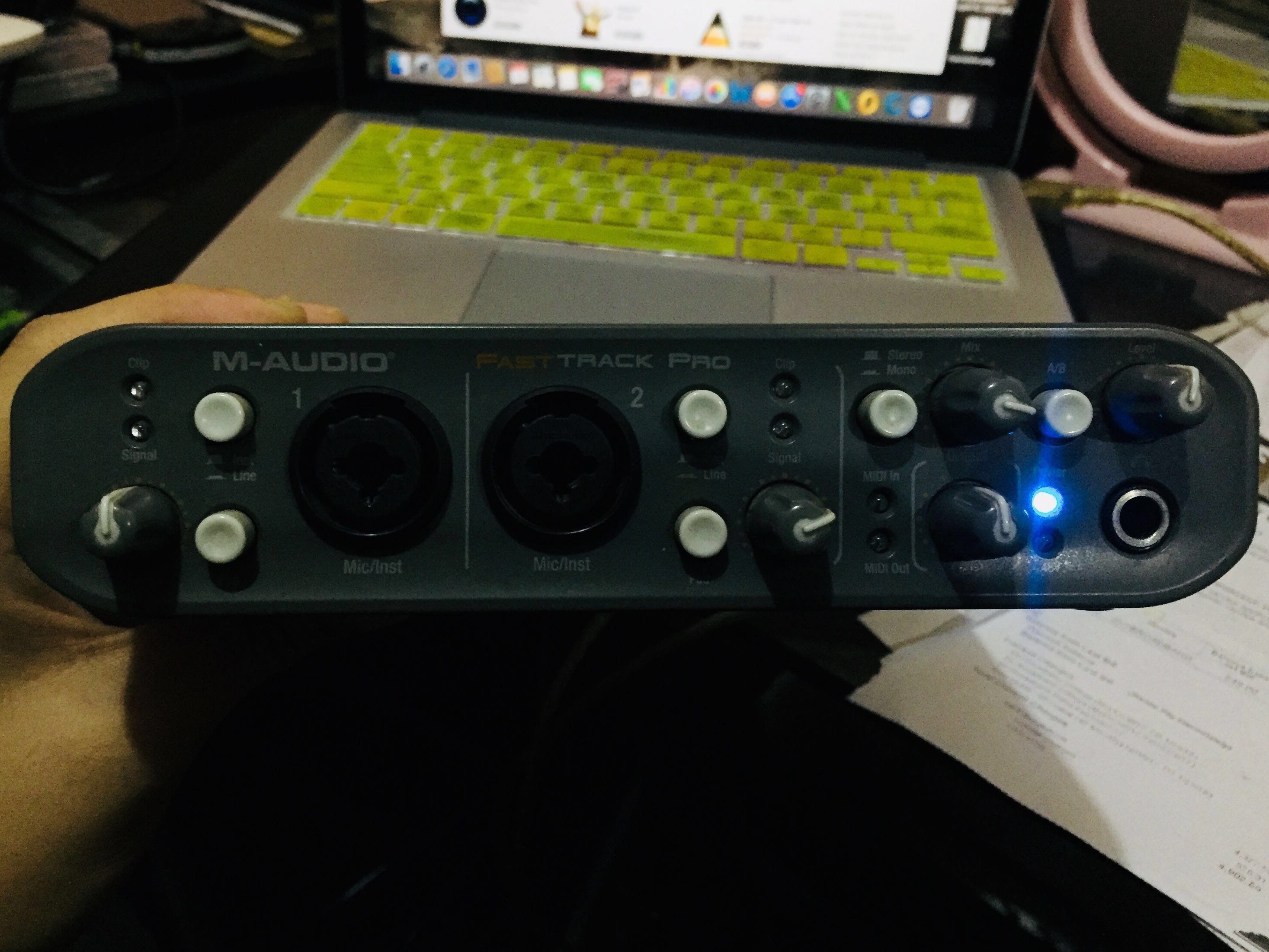 M-Audio Fast Track Pro, Hobbies & Toys, Music & Media, CDs & DVDs on ...