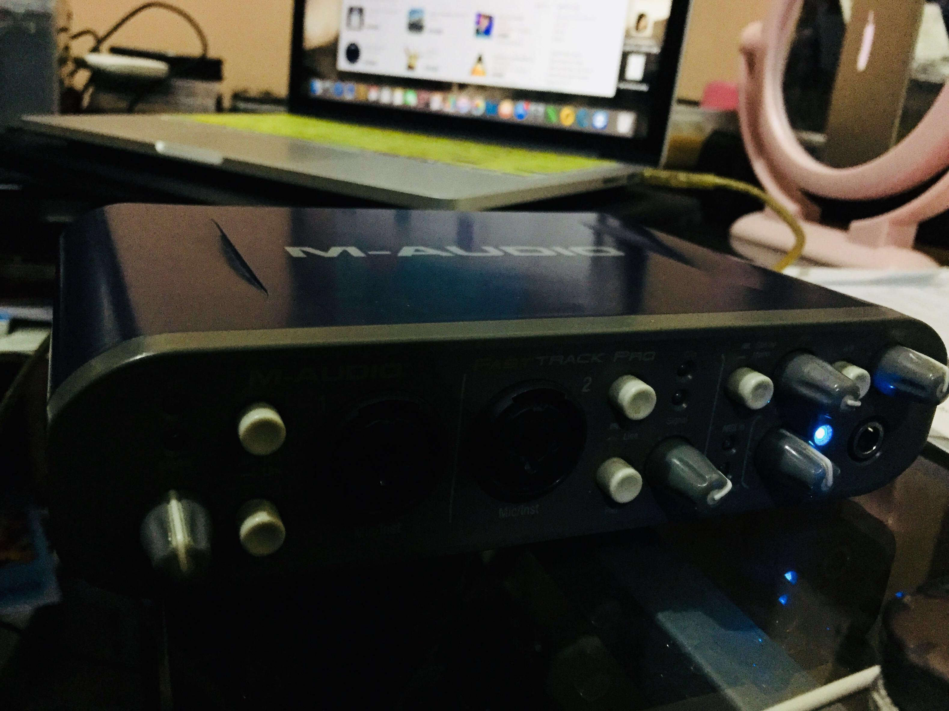 M-Audio Fast Track Pro, Hobbies & Toys, Music & Media, CDs & DVDs on ...