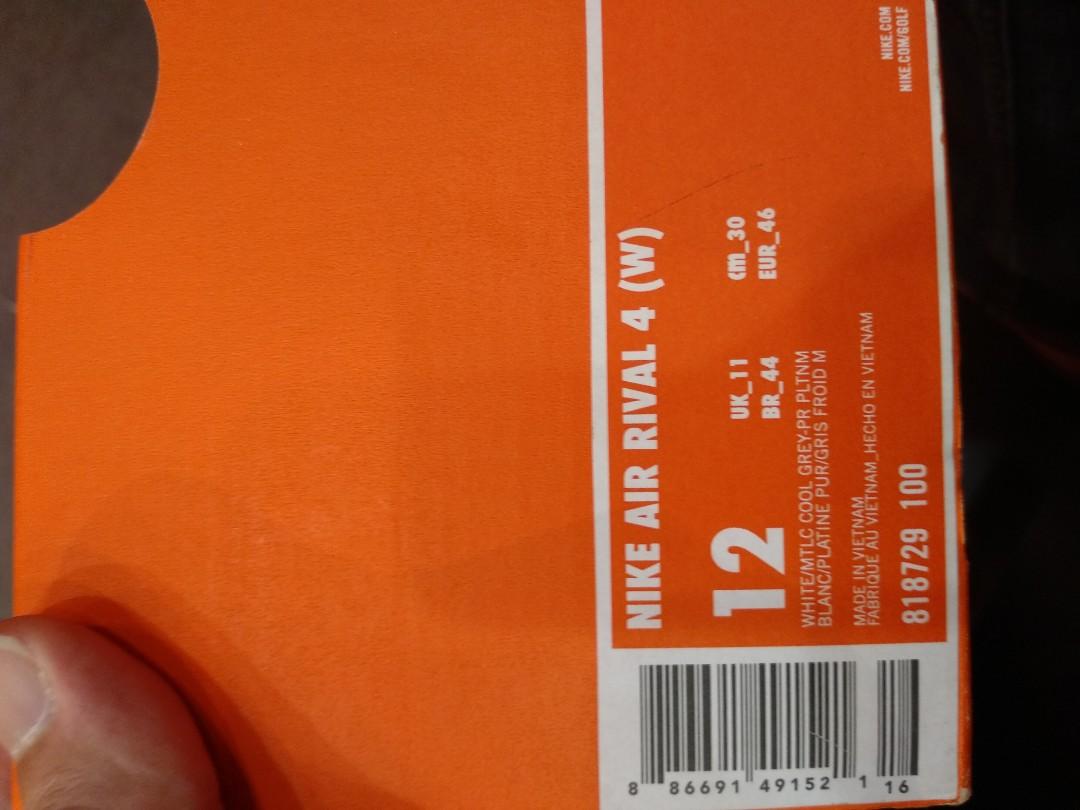 Men golf shoes Nike Air Rival 4, Men's Fashion, Footwear, Sneakers on ...