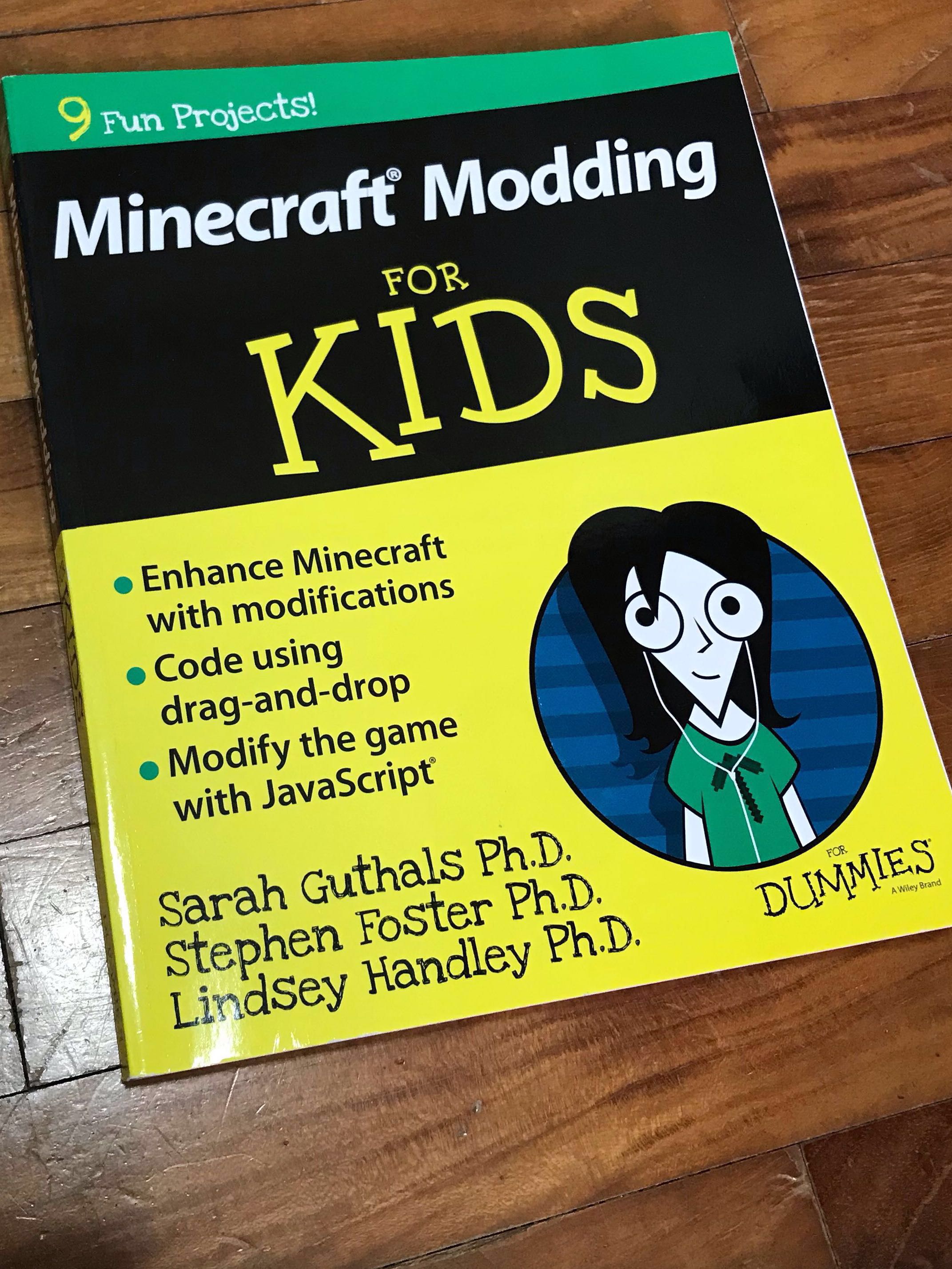 Minecraft Modding for Kids, Books & Stationery, Children's Books on ...
