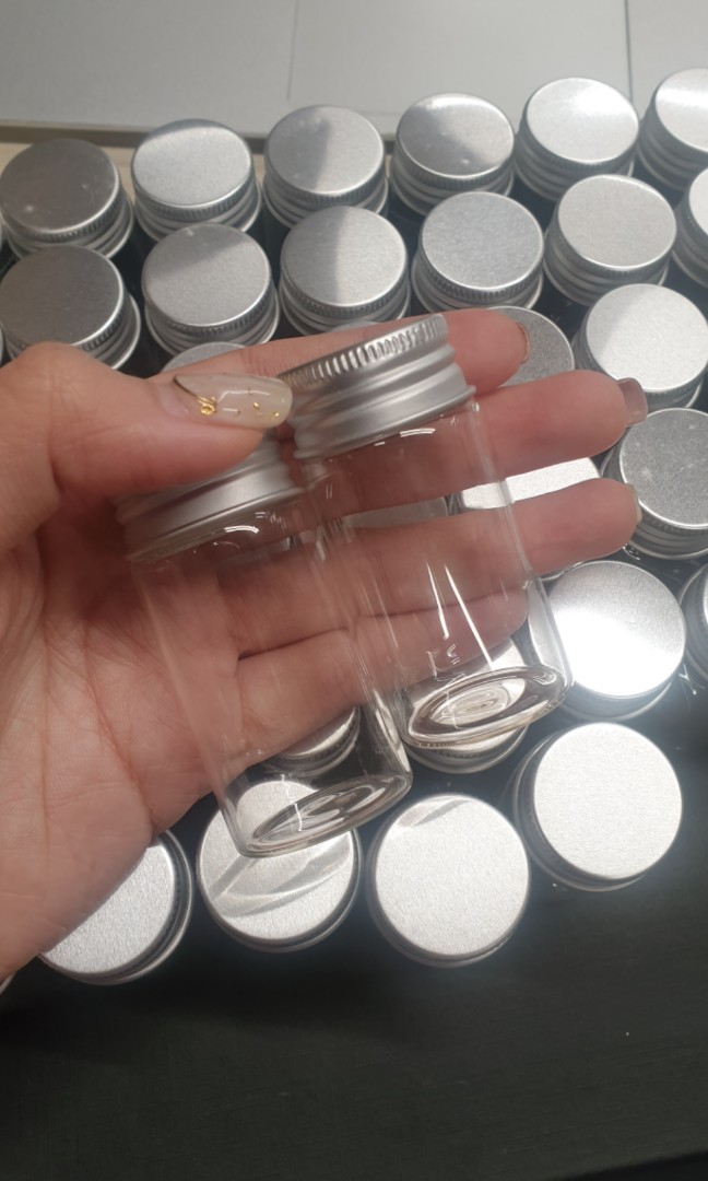 Mini Glass Bottles Jar Sample Bottle Bottles Container Ikea Muji ...