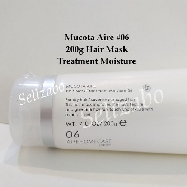 Mucota #06 Aire Hair Mask Moisture Treatment For Dry Severely Damaged Texture Sellzabo, Beauty ...