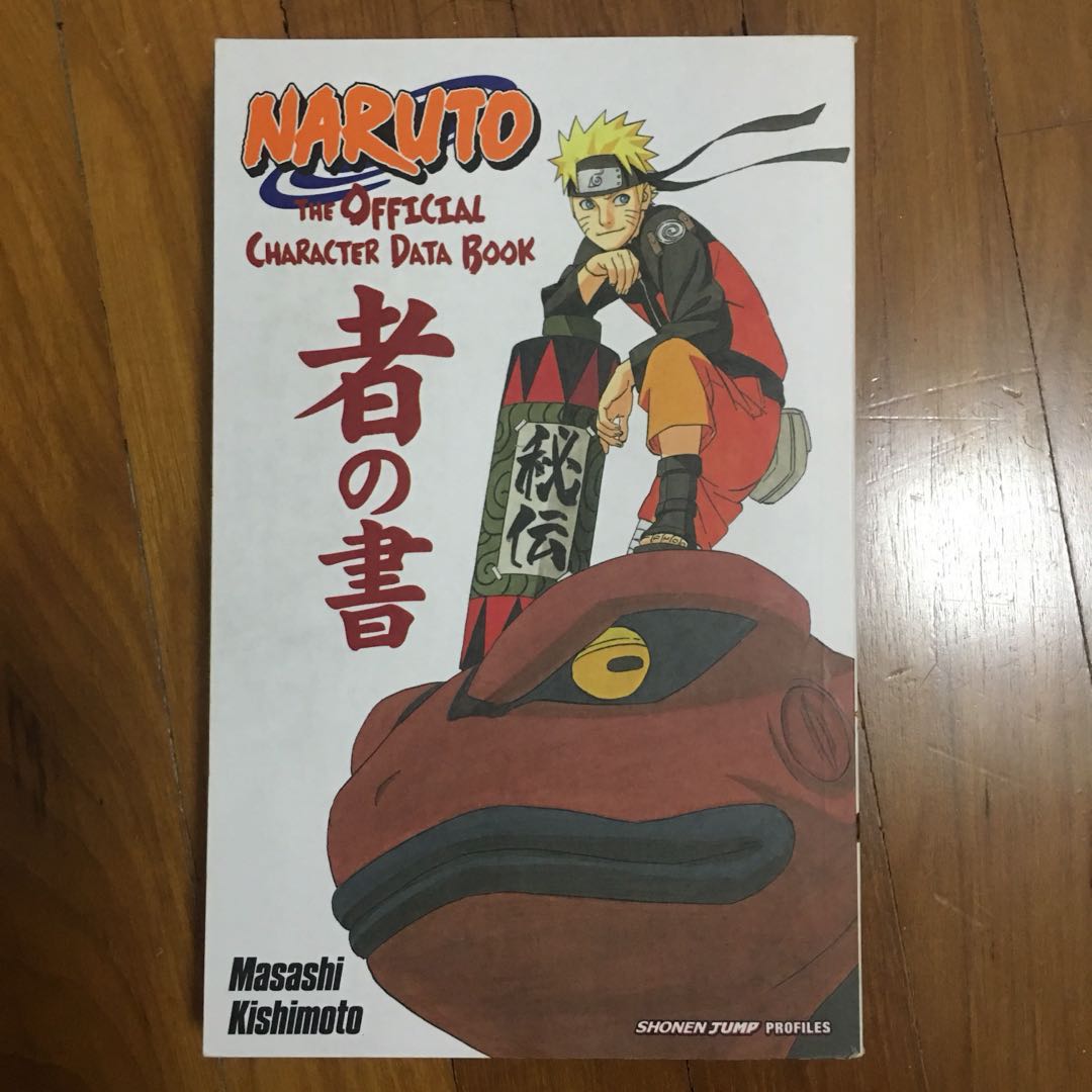 Naruto: The Official Character Data Book, Hobbies & Toys, Collectibles ...