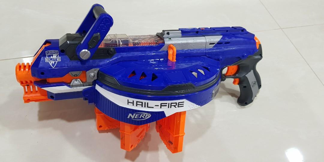 Nerf Hail Fire, Hobbies & Toys, Toys & Games on Carousell