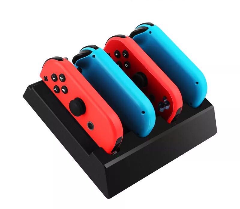 Nintendo switch joycon joy-con controller charger dock 4 multiple ...