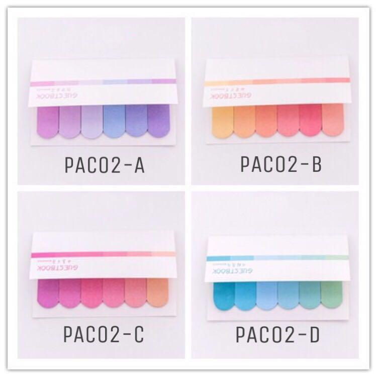 PAC02: GRADIENT PANTONE ROUND STICKY NOTES, Hobbies & Toys, Stationary ...