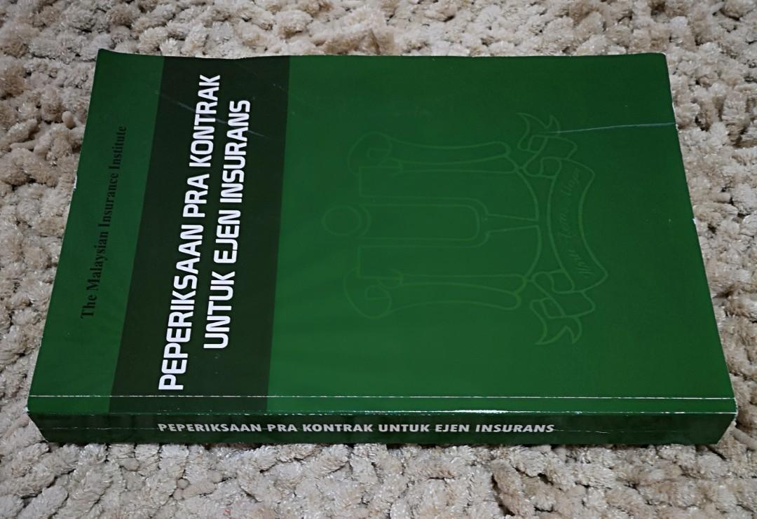 Peperiksaan Pra Kontrak untuk Ejen Insurans, Hobbies & Toys, Books ...