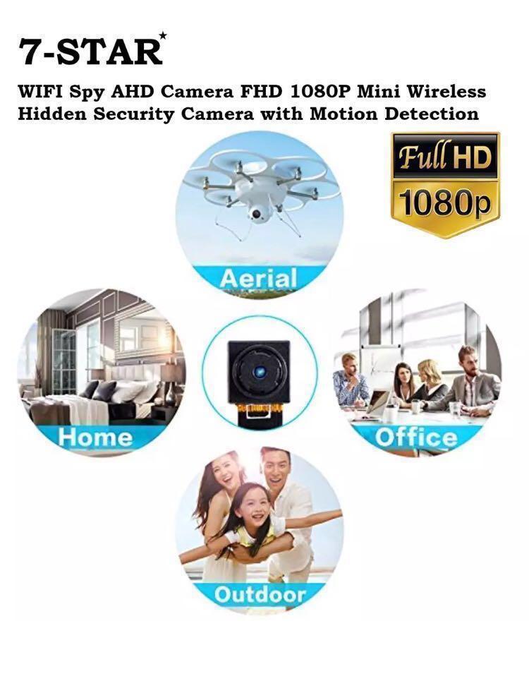 Pinhole Camera - Spycam - Wireless Spy Camera - Hidden Camera (Build in ...