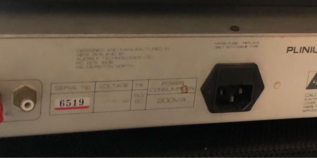 Plinius P7 power amp, Audio, Other Audio Equipment on Carousell