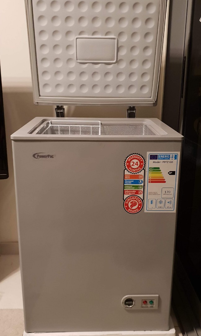 PowerPac Chest Freezer 2Mos Old (Used only for Breastmilk Storage), TV ...