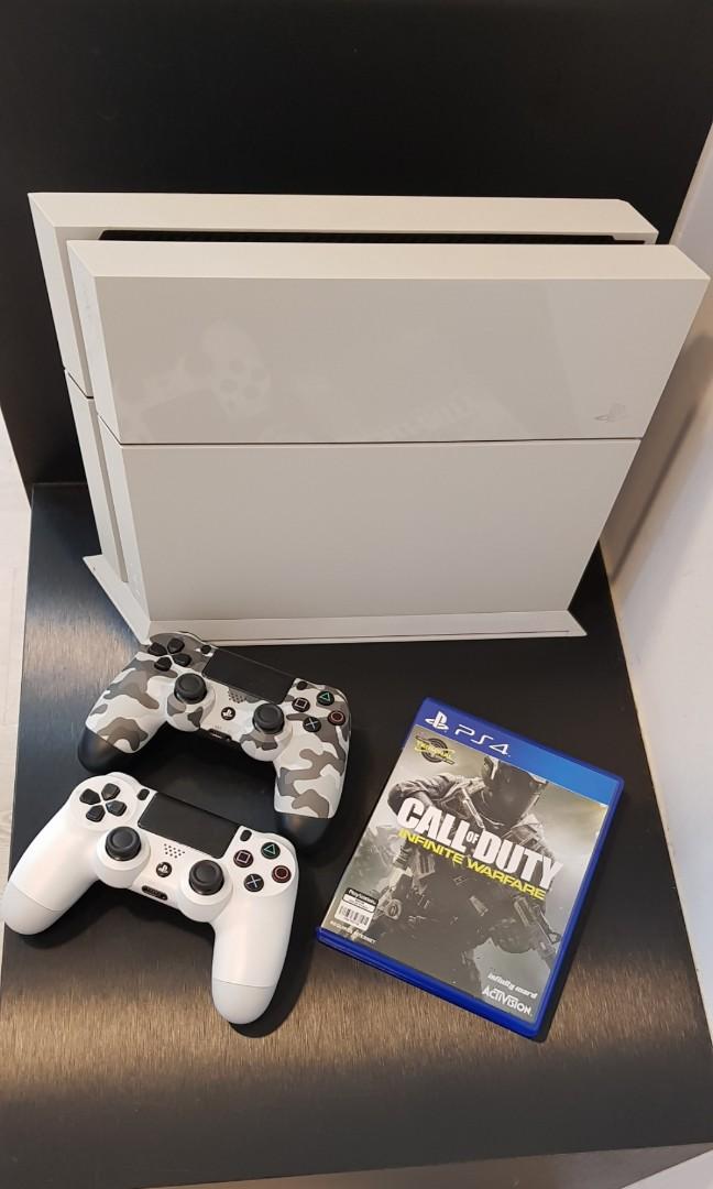 PS4 Glacier White 500GB (pm for surprised offer), Video Gaming, Video ...