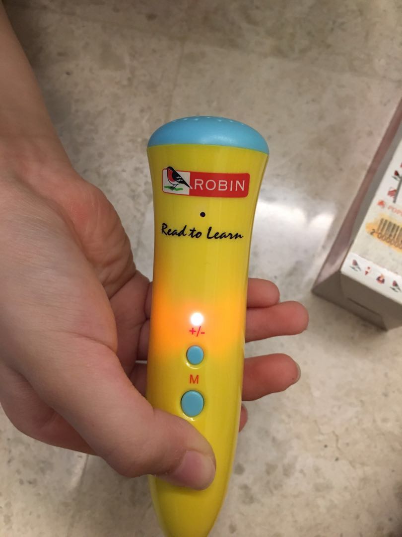 Robin Read To Learn I-pen or Reading Pen, Hobbies & Toys, Stationery ...