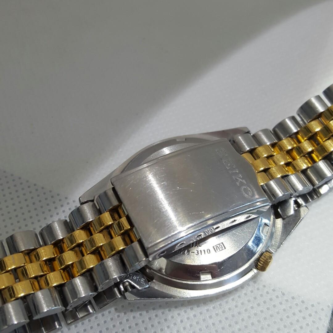 Seiko 5 Two-tone Day-Date Automatic Men's Watch 7S26-3110, Men's Fashion, Watches & Accessories ...