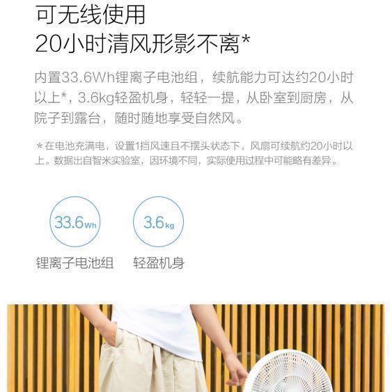 Smartmi Natural Wind Fan [Gen 2S], Furniture & Home Living, Lighting ...