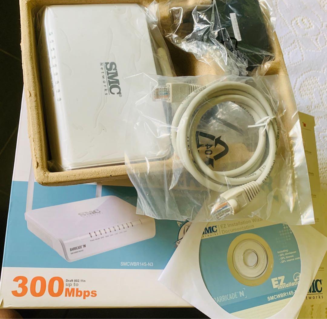 SMC router, Computers & Tech, Parts & Accessories, Networking on Carousell