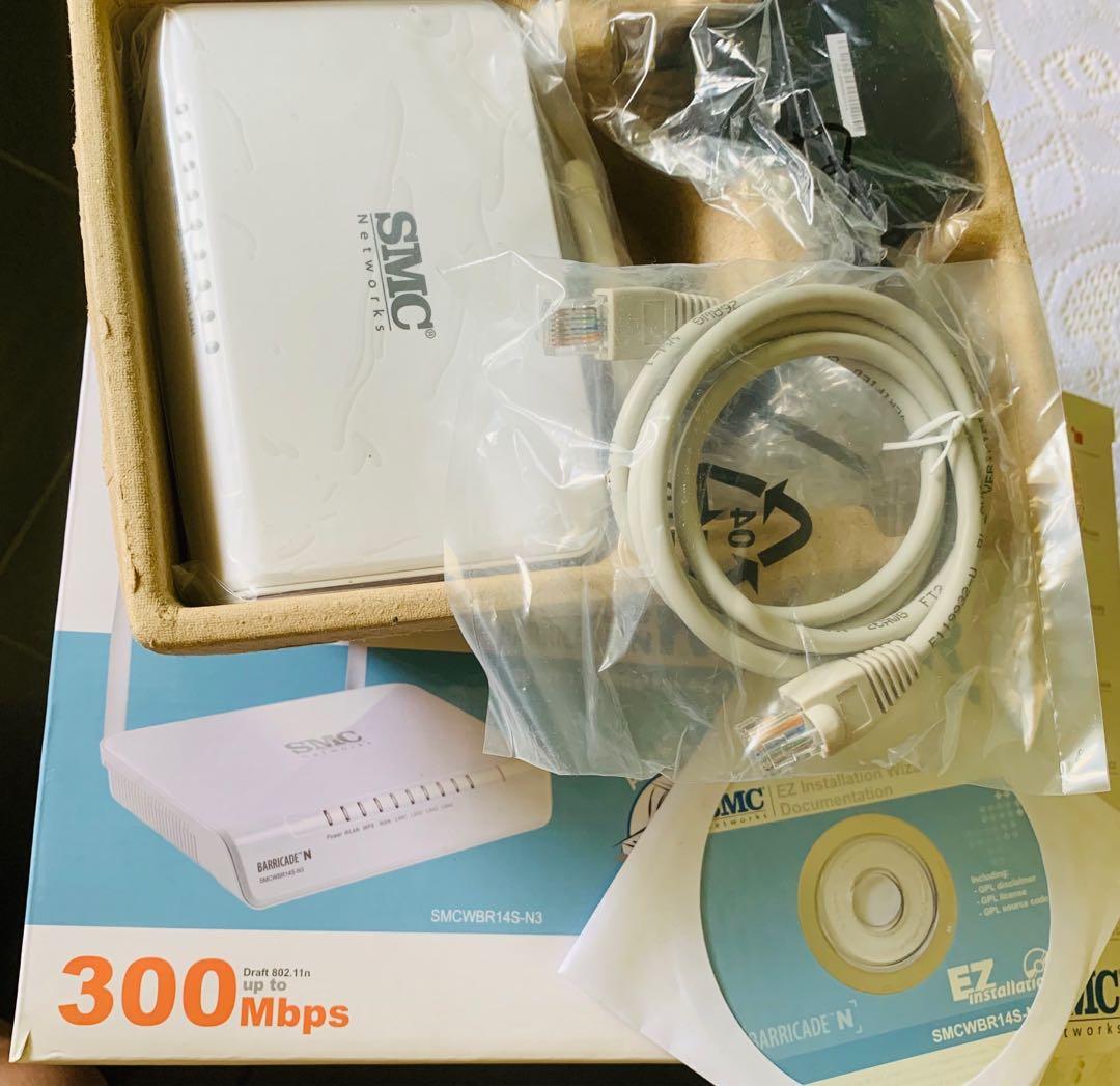 SMC router, Computers & Tech, Parts & Accessories, Networking on Carousell