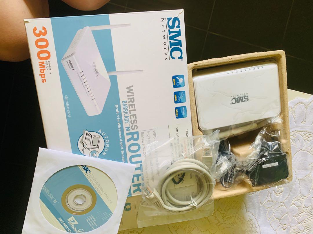 SMC router, Computers & Tech, Parts & Accessories, Networking on Carousell