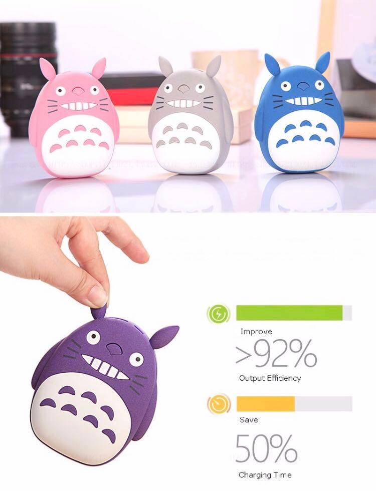 Totoro Powerbank 12000mah, Mobile Phones & Gadgets, Wearables & Smart ...