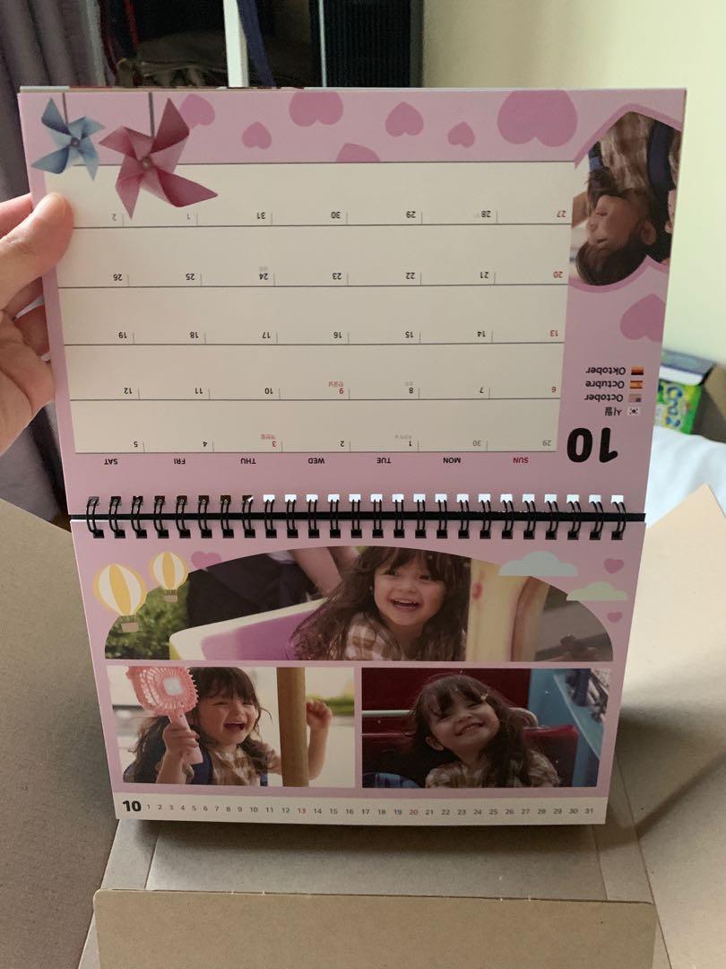 TROS Naeun x Geonhu Calender 2019, Hobbies & Toys, Stationery & Craft ...