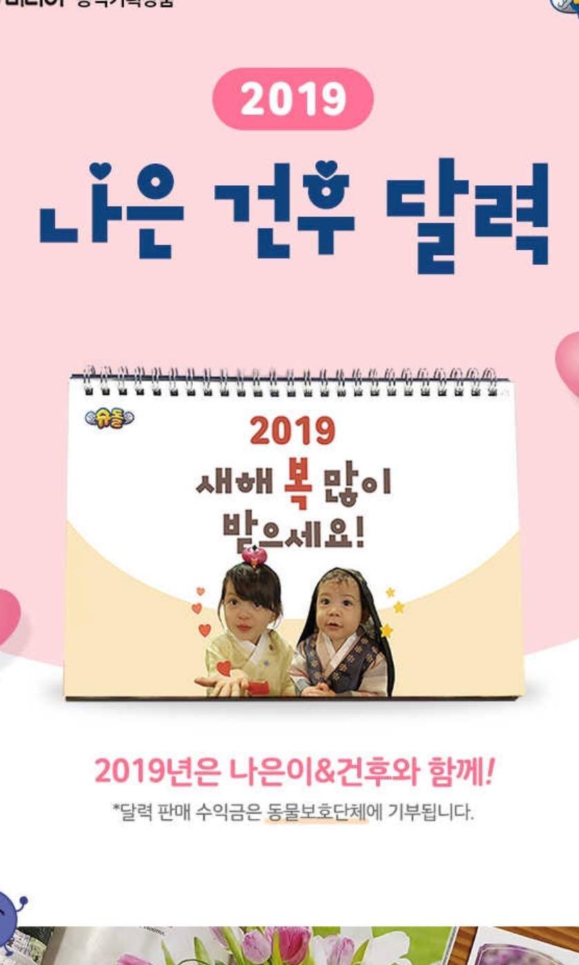 TROS Naeun x Geonhu Calender 2019, Hobbies & Toys, Stationery & Craft ...