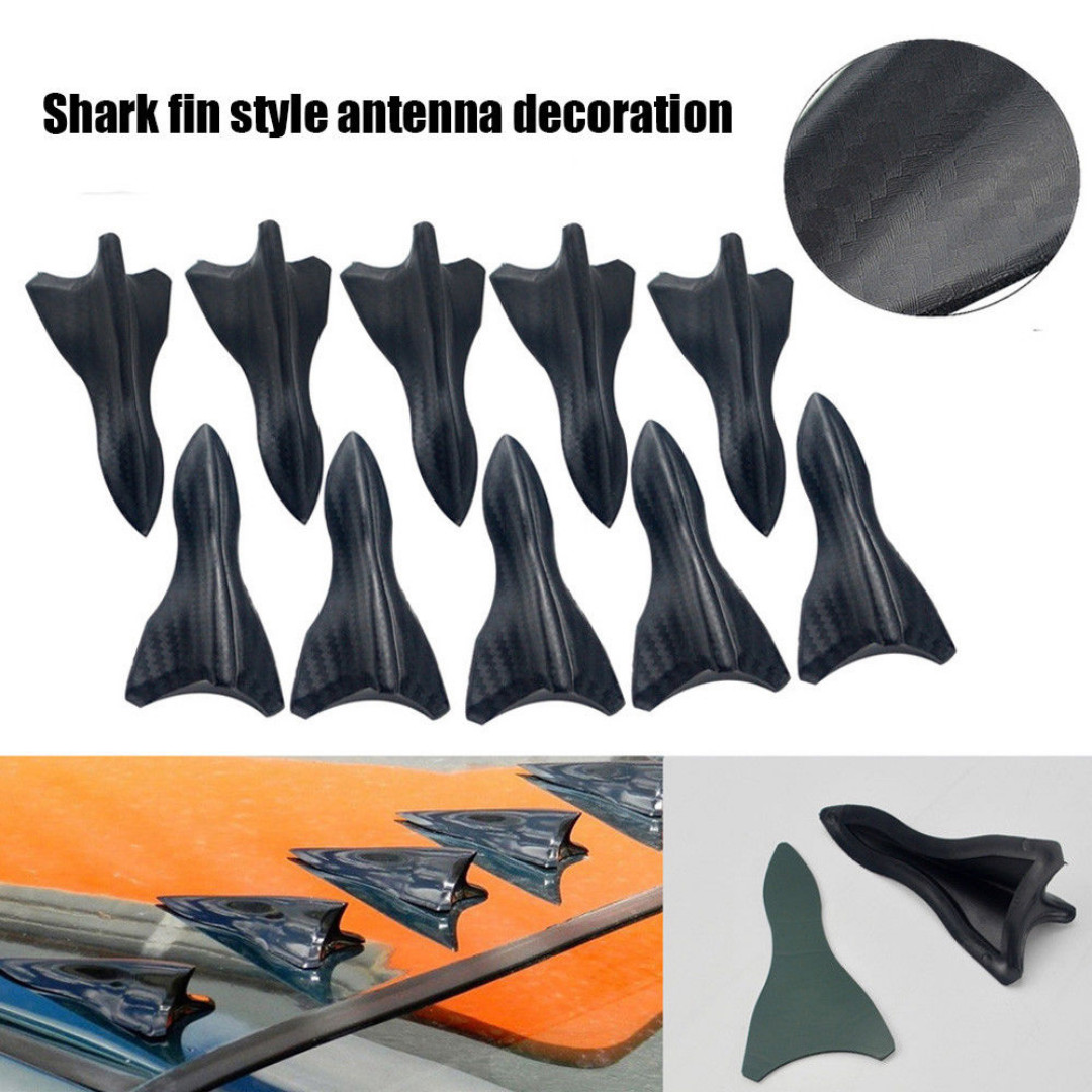 Universal Carbon Shark Fin Diffuser Vortex Generator for Car Roof, Auto ...