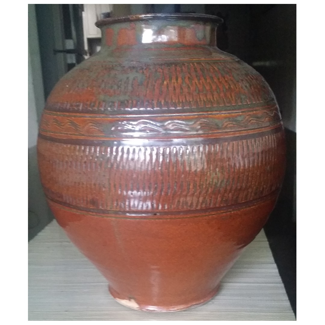 Vintage kamot jar glazed, Hobbies & Toys, Memorabilia & Collectibles ...