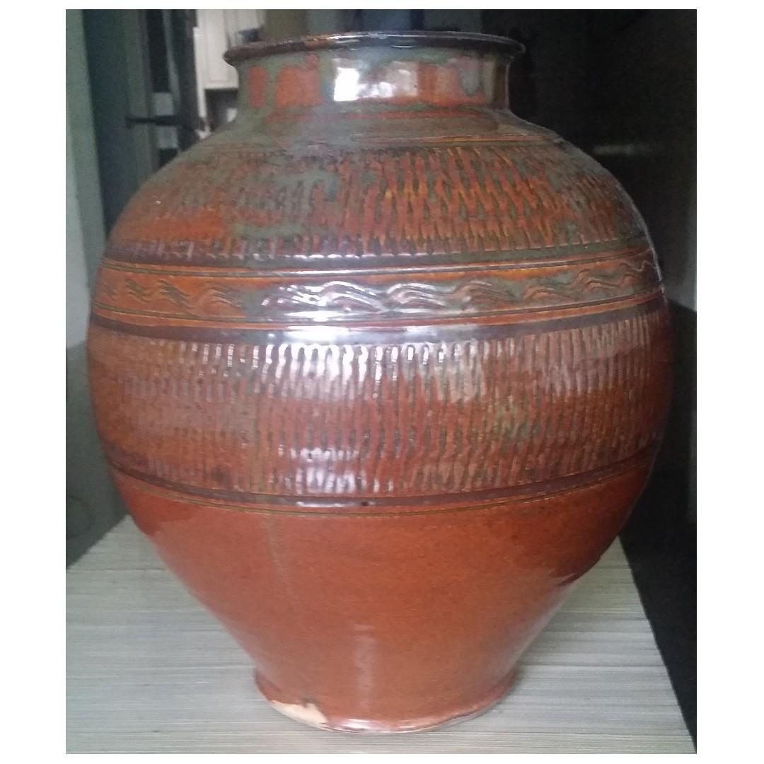 Vintage kamot jar glazed, Hobbies & Toys, Memorabilia & Collectibles ...