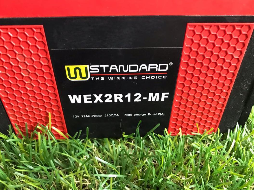 W standard battery WEX2R12-MF, Motorcycles, Motorcycle Accessories on ...