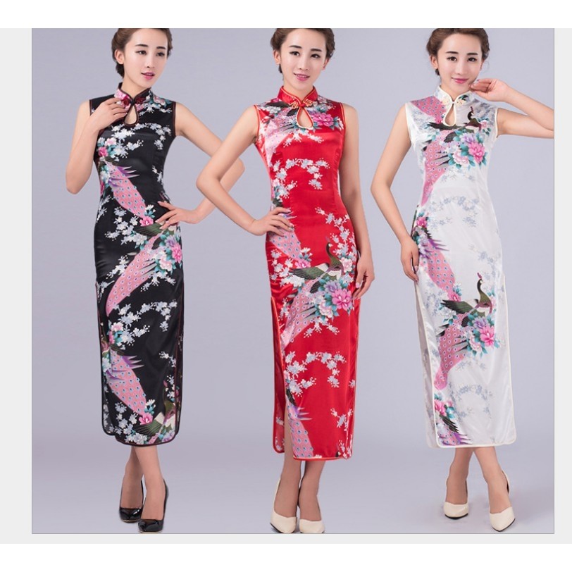 Women Cheongsam Woman Floral #CNYRED #CNYCS festive Chinese new year ...