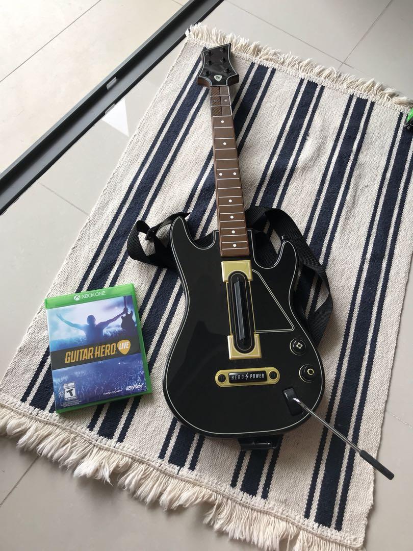 Xbox Guitar Hero, Video Gaming, Video Games, Xbox on Carousell