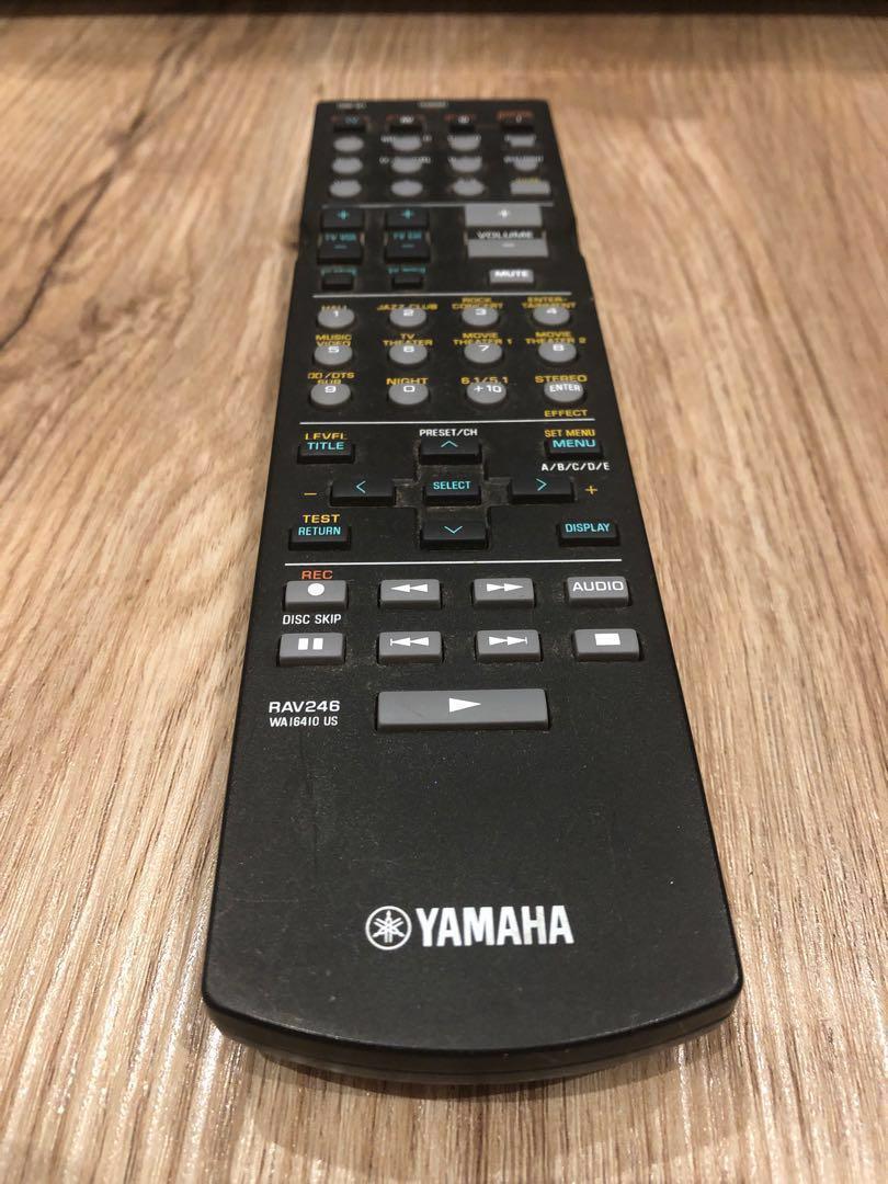 YAMAHA AV Receiver RX V440 Natural Sound, Audio, Soundbars, Speakers ...