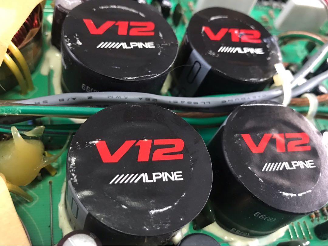 Alpine V12 MRV-1000 (Original) 2/1 channel amplifier, Car Parts ...