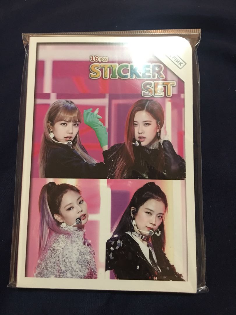 Blackpink Sticker Set, Hobbies & Toys, Memorabilia & Collectibles, K ...