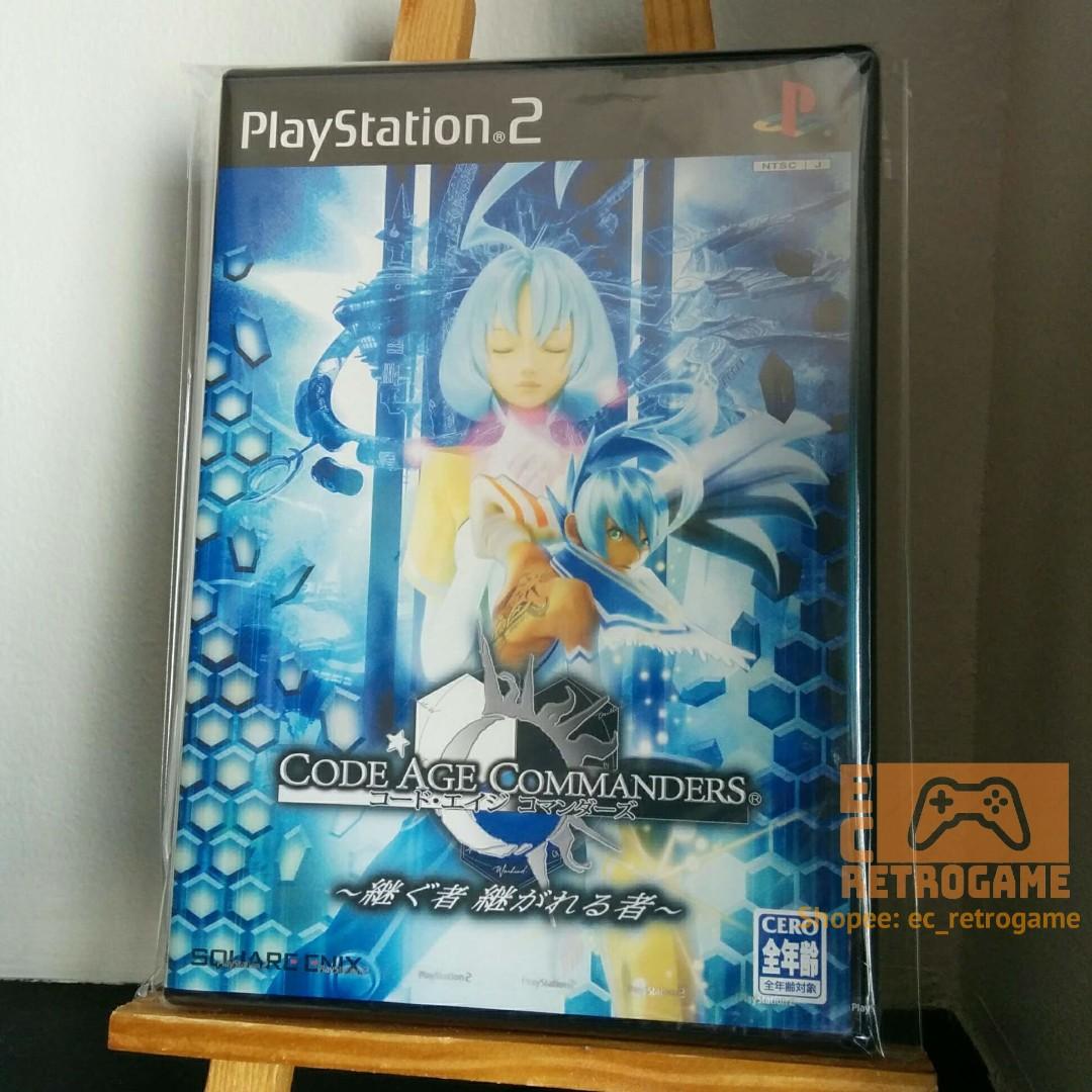 Brand New CODE AGE COMMANDERS Original NTSC-J Playstation 2 PS2 Game ...