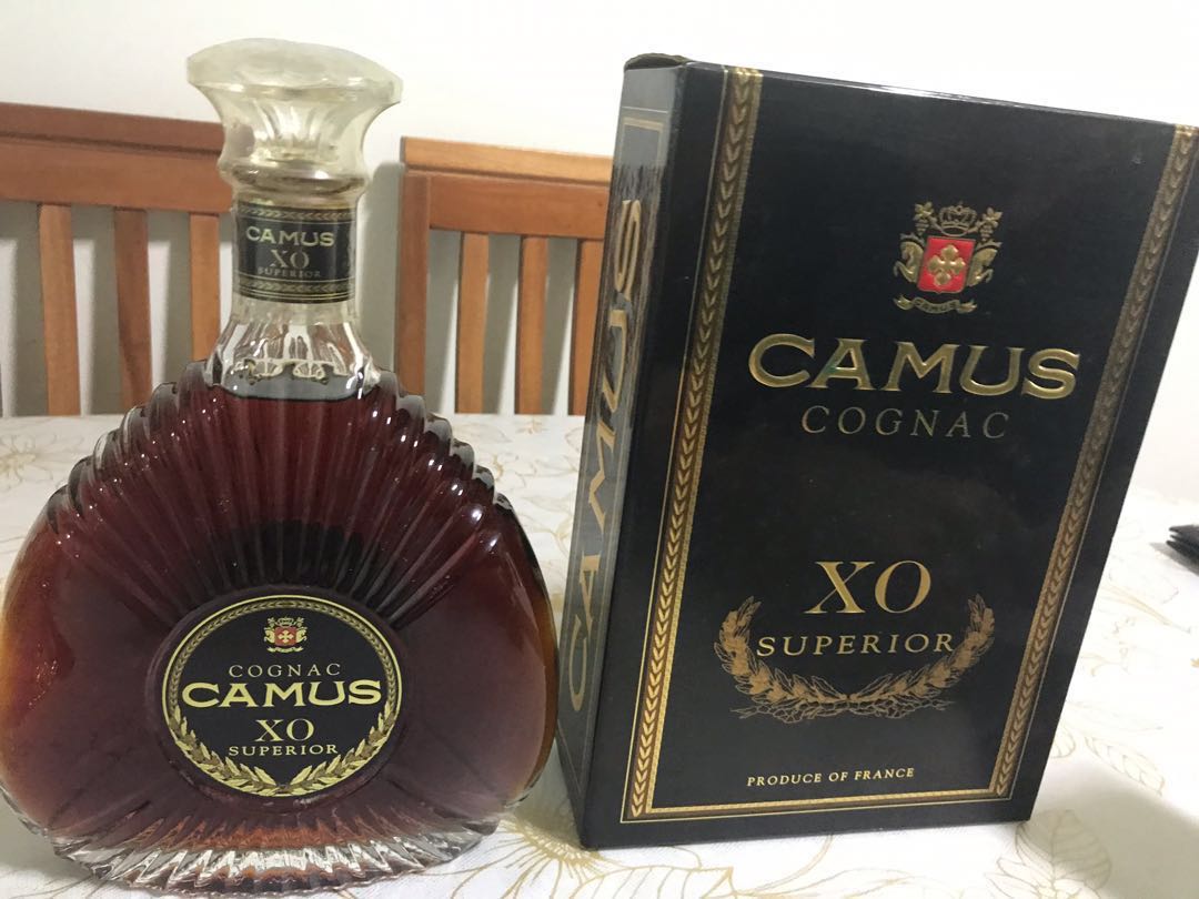 Camus Cognac XO Superior 1L, Food & Drinks, Alcoholic Beverages on Carousell