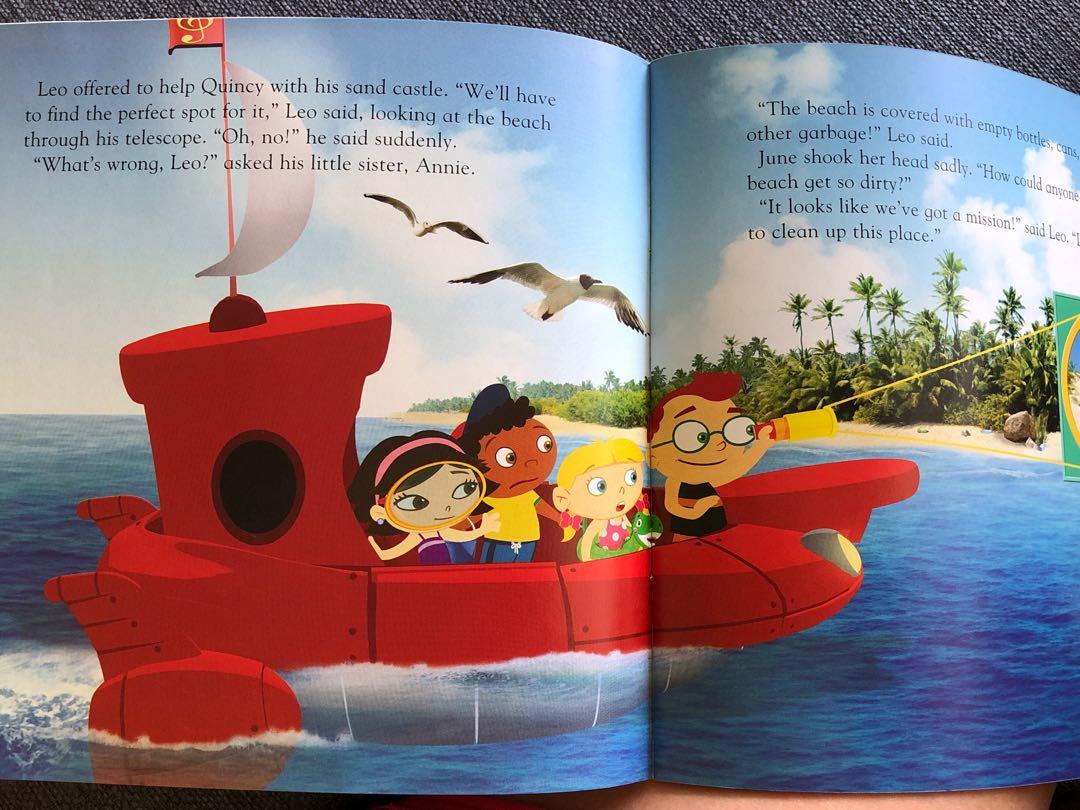 Disney Little Einsteins story book- mission rescue, Books & Stationery ...