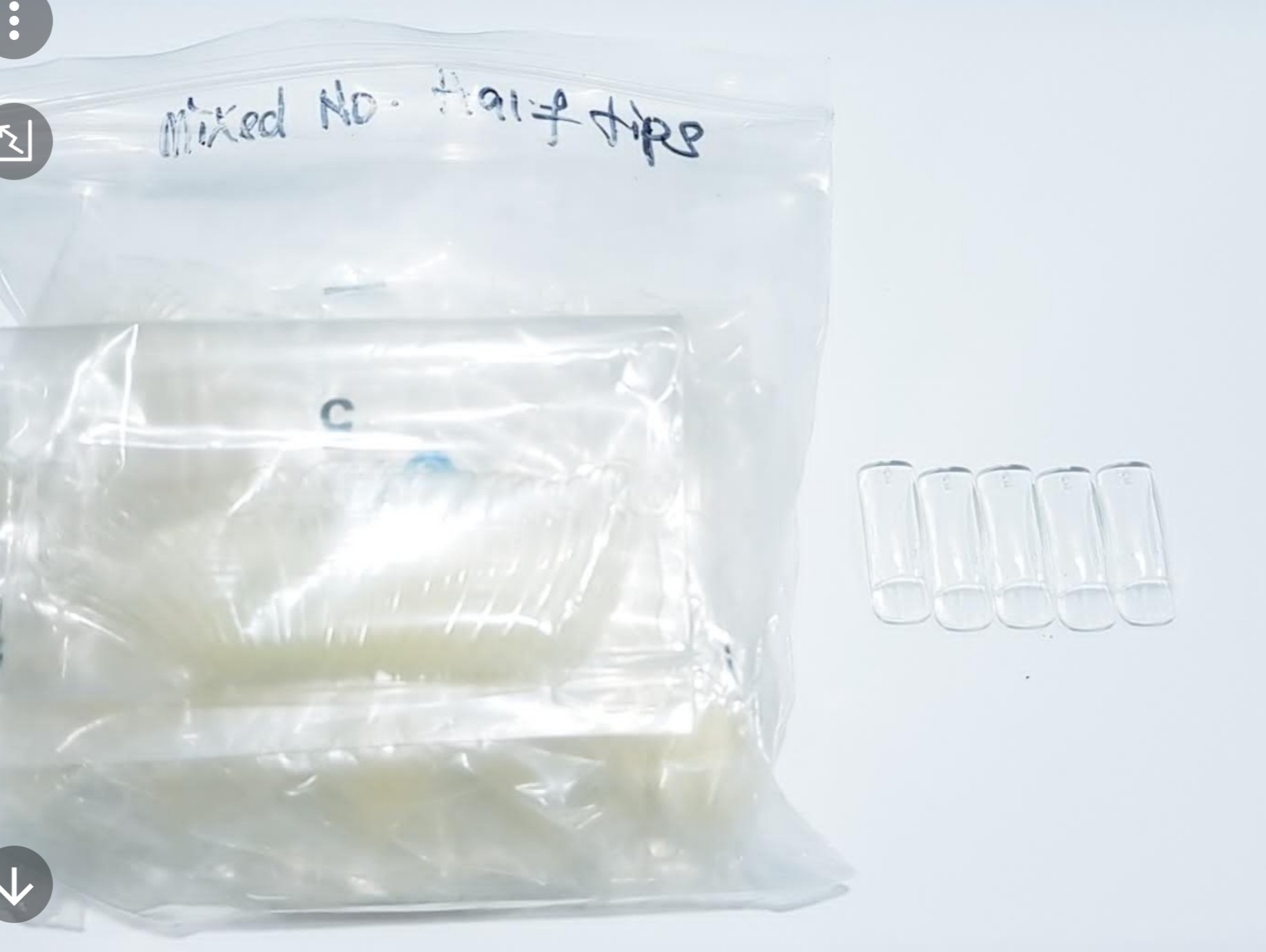 Fake nail - Half tips number 1 to 10 in a packet, Beauty & Personal ...