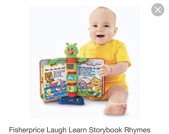 Fisher Price Laugh and Learn Storybook Rhymes, Babies & Kids, Infant ...