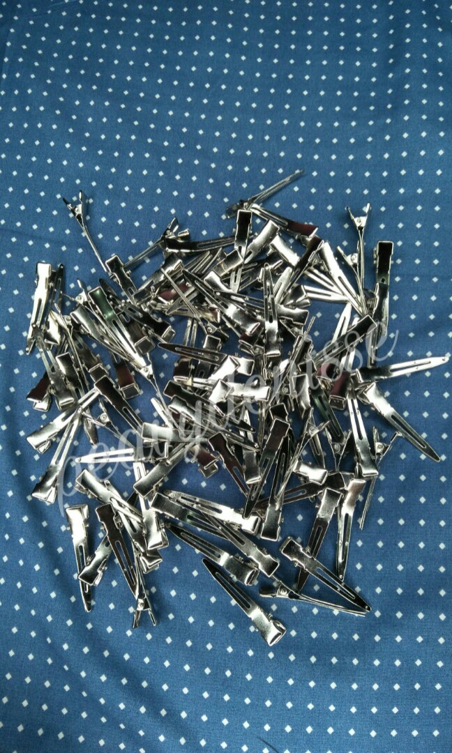 Flat Single Prong Alligator Clip (without teeth), Beauty & Personal ...