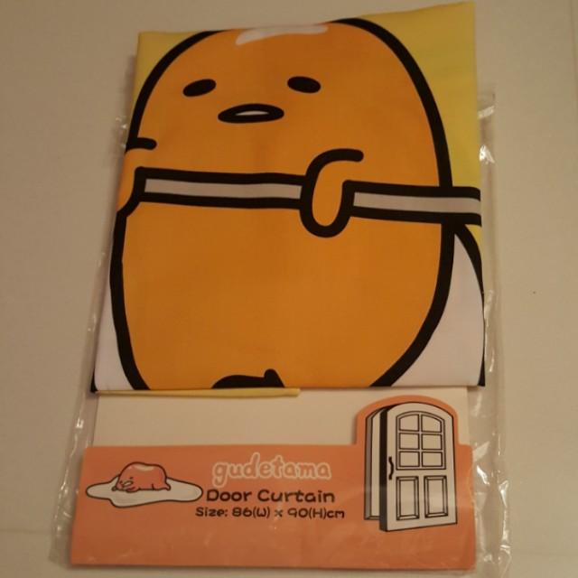 GUDETAMA DOOR CURTAIN, Everything Else on Carousell