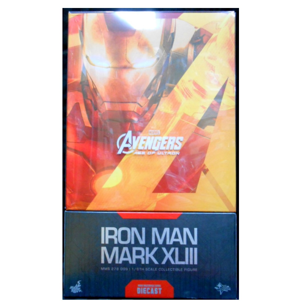 Hot Toys MMS 278 - D09 1/6 Scale Age of Ultron Iron Man Mark 43, 興趣及遊戲 ...