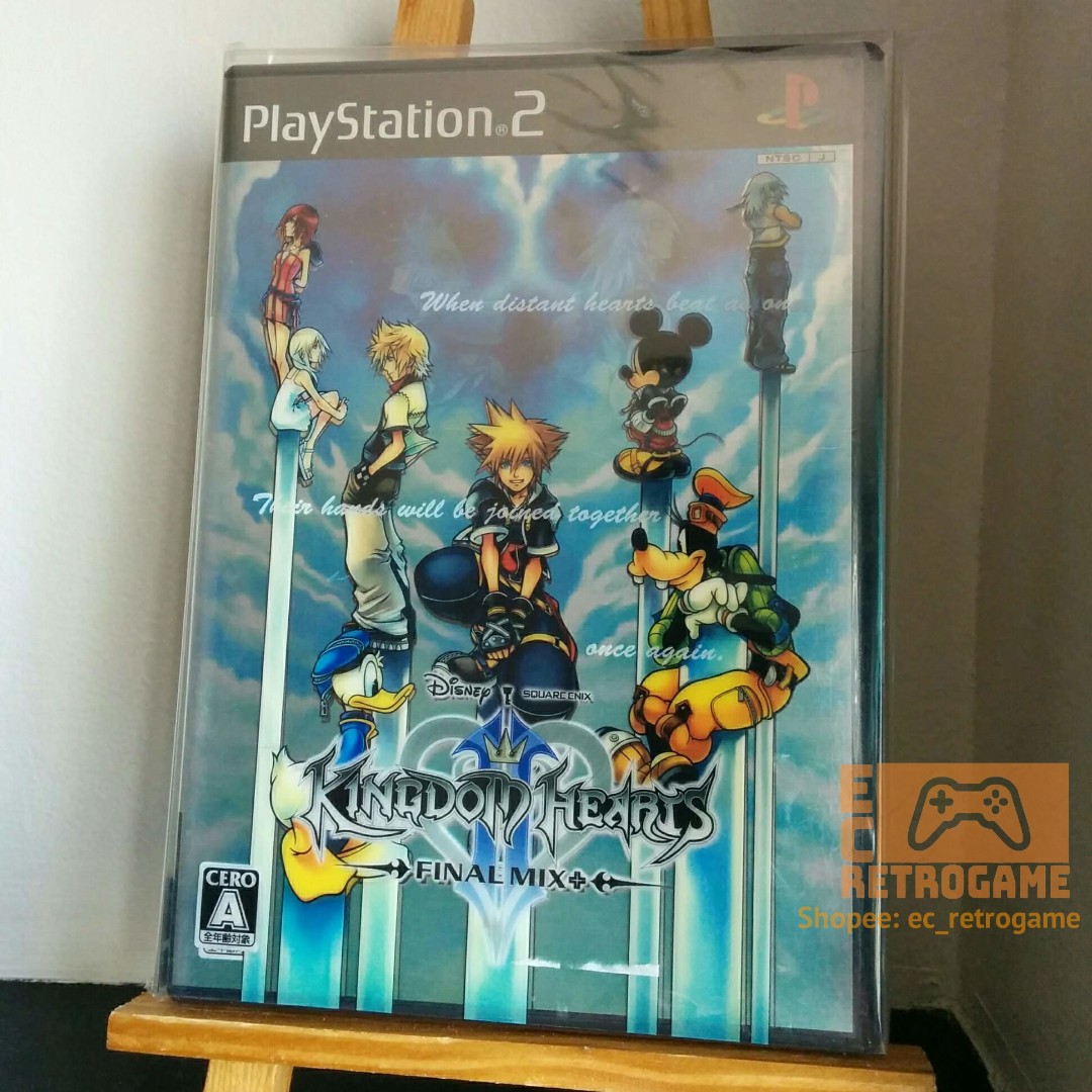 Kingdom Heart 2 Final Mix+ With Special Jacket Original NTSC-J ...