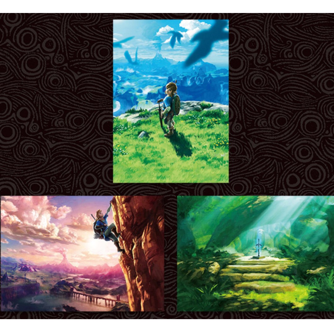 Legend of Zelda - Breath of the Wild (BOTW) B5 Posters, Video Gaming ...