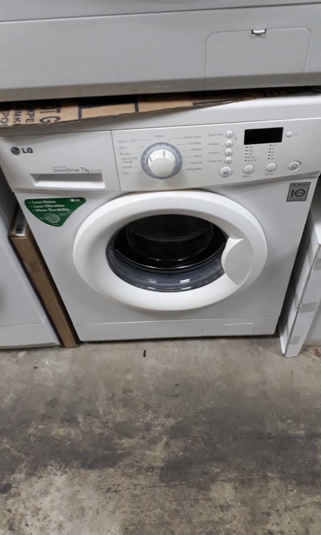 Lg 7kg DD INVERTER front load washing machine/washer WD-1070QDP, TV ...